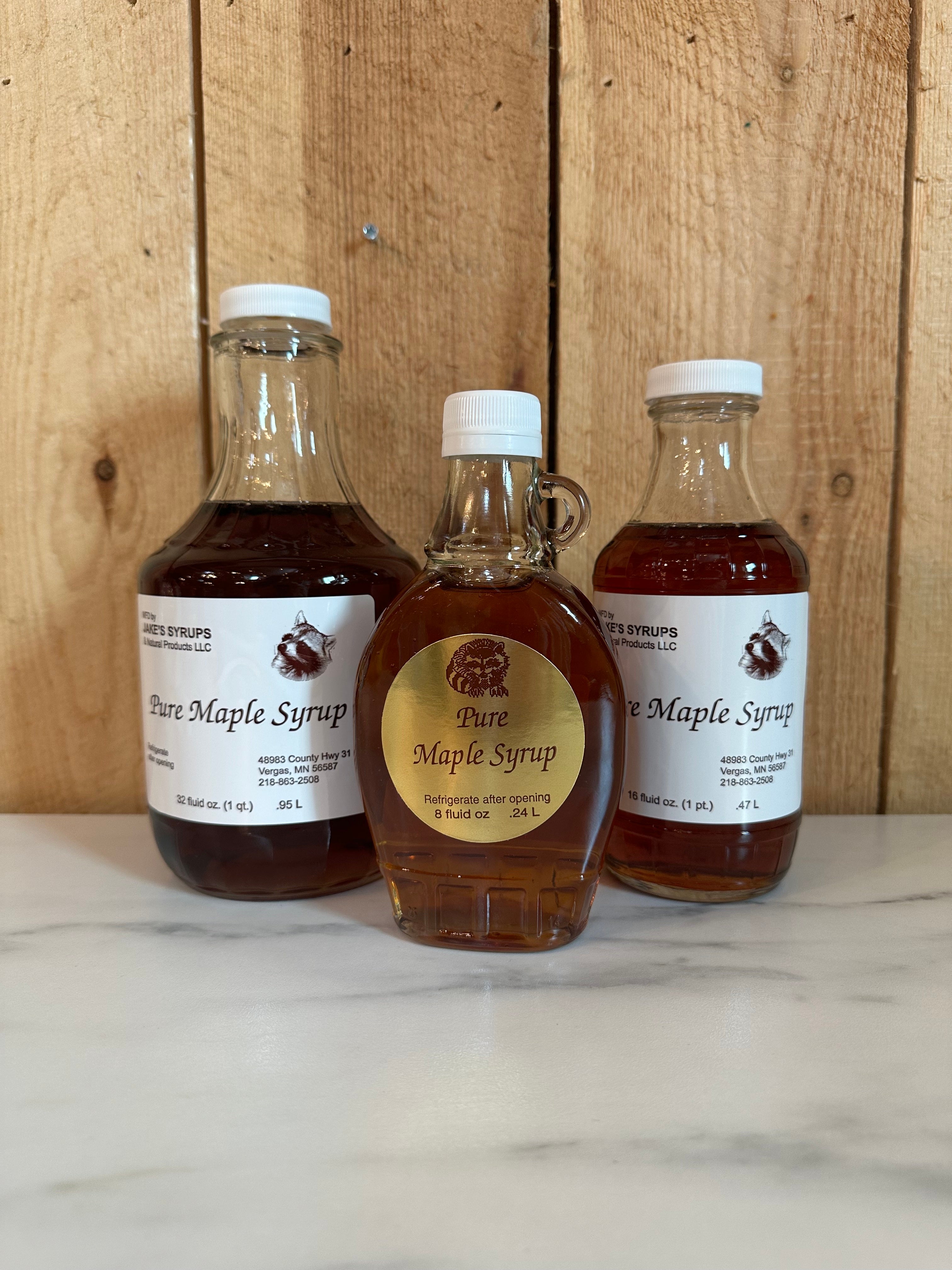 Jake's All Natural Maple Syrup | Red Barn - Park Rapids, MN
